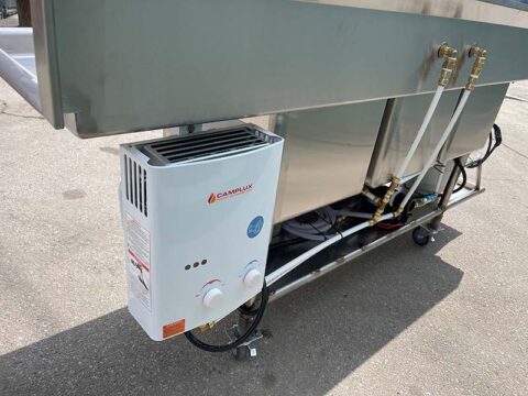 3 Compartment Hot Sink Rentals | Global Sanitation Services